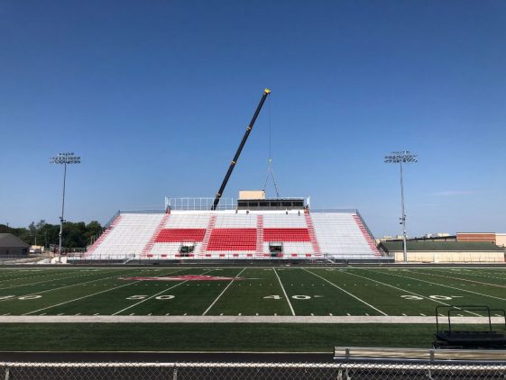 Outdoor Stadium Seating Solutions - Heartland Seating Inc